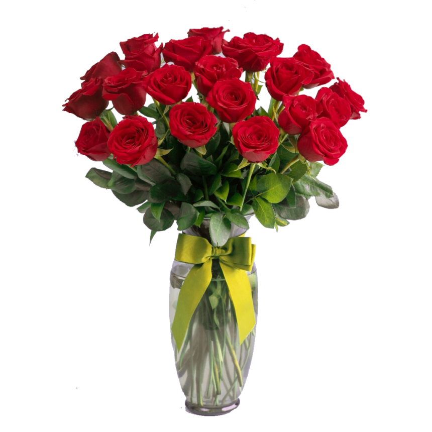 24 Rosas Rosa Fiusha y Rosa Pastel. CODIGO: RF184 – Rincón Floral